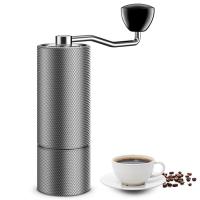 China Mini Adjustable Manual Coffee Grinder , Stainless Steel Hand Coffee Grinder Portable for sale