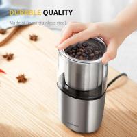 China Corse Fine Custom Coffee Grinder Removable Spice Grinder Stainless Steel for sale