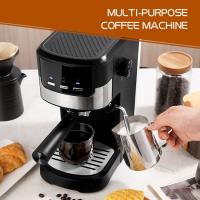 China 1000W Multifunction Coffee Machine Cappuccino Latte Stainless Steel Espresso Coffee Maker for sale