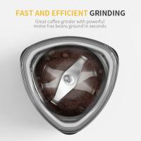 China Small Blade Custom Coffee Grinder CG725 Wet Dry Use Removable Battery Powered Burr Grinder for sale