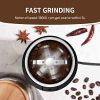China Portable Battery Automatic Coffee Grinder No Large Particles , The Uniformity Is Up To 80% for sale