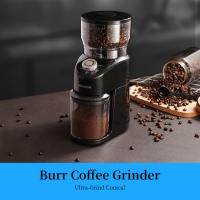 China 12 Cups Conical Burr Coffee Grinder 14 Grinding Setting Professional for sale