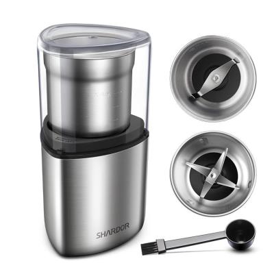 China Double Cups Spice Dry Wet Grinding Machine Multi Use Electric Mill Grinder Stainless Steel for sale