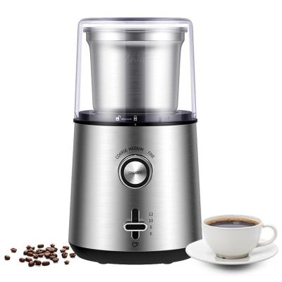 China SS304 Mini Espresso Coffee Machine Bean Spices Grinding Mill for sale