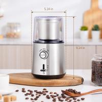 China Dry Herb Grains Custom Grinder Coffee Machine Electric With One Button Switch for sale