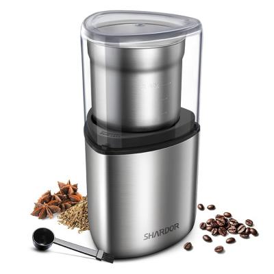 China SS304 Blade Coffee Grinder Portable Electric 200W High Performance Grinder for sale