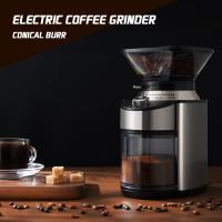China High Capacity Professional Conical Burr Coffee Grinder ABS With 19 Precise Grind Setting for sale
