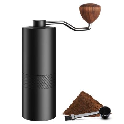 China Hand Operated Manual Burr Coffee Grinder Hand Crank Conical Burr For Business Gifts for sale