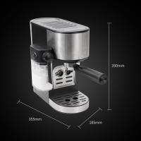 China 1450W Cappuccino Espresso Maker 240V 15 Bar Steam Compact Latte Machine for sale