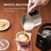 China 4 In 1 Electric Commercial Automatic Milk Frother Nespresso Pitcher With Removable Cups for sale
