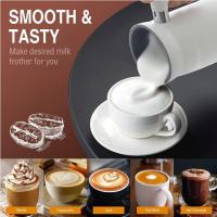 China 150ML Espresso Milk Frother Whisk Ergonomic Design Large Capacity Electric Milk Foam Maker for sale