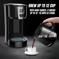 China CM515B Home Drip Coffee Maker Warm Automatic Programmable 1.8L White 12 Cup Coffee Maker for sale