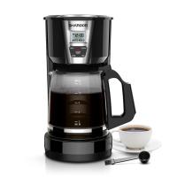 China Auto Pour Over Stainless Steel Drip Coffee Maker 1.8L 12 Cup Black for sale