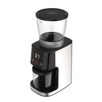 China Quiet Conical Burr Coffee Grinder 165W 275g DC Motor Espresso Coffee Making Machine for sale