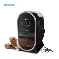 China 100W Coffee Bean Self Grinding Coffee Maker 14 Setting Flat Fashionable Dis Washing for sale