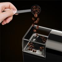 China Stainless Steel Burr Coffee Grinder Non Slip Feet Flat Burr Coffee Bean Machine for sale