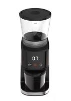 China Black Homeuse Coffee Bean Burr Grinder Electric Particle Size CE ETL CB for sale