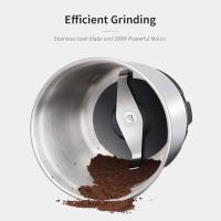 China Black Spice Electric Mini Coffee Grinder 110V 220V Coarse Or Fine with Removeable Cup for sale