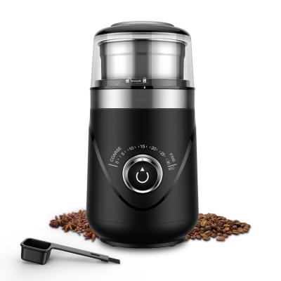 China Capacity 70g Burr Mill Grinder 63 Db Noise Timing Knob Portable Burr Coffee Grinder for sale