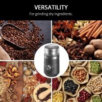 China ABS Portable Bean Grinder Stainless steel Safty Lock Electric Home Espresso Grinder for sale