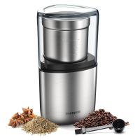 China US120V Portable Electric Espresso Maker 70g CG715S Stainless Steel Electric Spice Grinder for sale