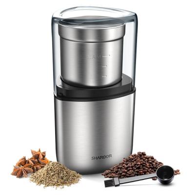 China US120V Portable Electric Espresso Maker 70g CG715S Stainless Steel Electric Spice Grinder for sale