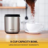 China US120V Portable Electric Espresso Maker 70g CG715S Stainless Steel Electric Spice Grinder for sale