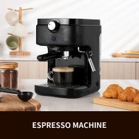 China SS304 Multifunction Coffee Machine 0.9L Italian Espresso Roaster Digital Coffee Maker for sale