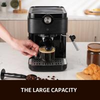 China SS304 Multifunction Coffee Machine 0.9L Italian Espresso Roaster Digital Coffee Maker for sale