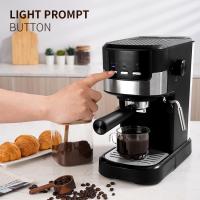 China SS304 Multifunction Coffee Machine 15 Bar ABS Commercial Automatic Coffee Machine for sale