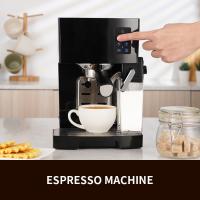 China Digital Multifunction Coffee Machine Professional Smart Stainless Steel Espresso Maker for sale