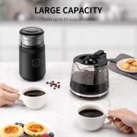 China Shardor Automatic Spice Grinder Electric Coffee Blade Grinder With Safety Lock Switch for sale