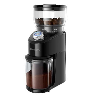 China Touchscreen Professional Burr Grinder LED Light Automatic With Removable Bean Hopper for sale