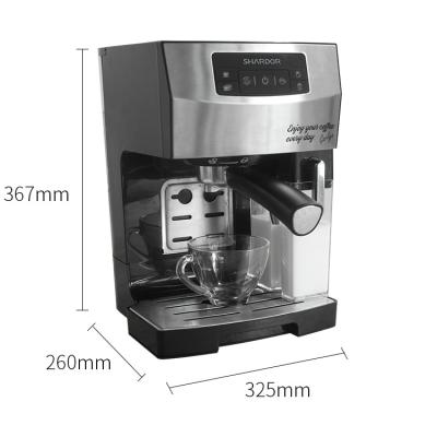 China Automatic Espresso Coffee Machine With Milk Frother Professional Commercial Smart for sale
