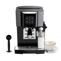 China Black Coffee Machine With Milk Frother Multi Function 500W Household Espresso Machine for sale