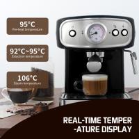 China 15 Bar Pump 850W Multifunction Coffee Machine Espresso Handheld Electric Coffee Grinder for sale