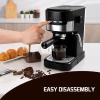 China NTC Control Automatic Coffee Drip Machine 1250ml Fully Automatic Cappuccino Machine for sale