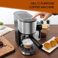 China Professional Espresso Multifunction Coffee Machine ABS Stainless Steel With Milk Frother for sale