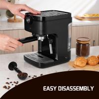 China 0.9L Multifunction Coffee Machine 1300W Espresso Electric Handheld Burr Grinder for sale