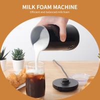 China 4-in-1 Espresso Milk Frother Chocolate Foamer Battery Operated Milk Heater And Frother for sale