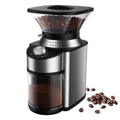 China 150g Custom Electric Portable Coffee Grinder Removable Upper Burr 19 Grind Selections for sale