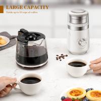 China 150W Electric Coffee Bean Grinder SS304 70g Automatic Espresso Grinder for sale