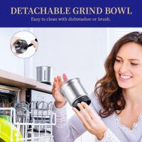 China Stainless Steel Spice Grinder Machine 150W Burr 3.7 x 3.7 x 8 inches for sale