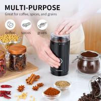 China Portable Battery Operated Coffee Bean Grinder 200W Self Grinding Espresso Machine for sale