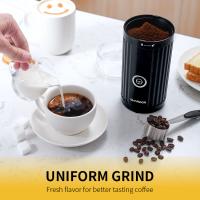 China Electric Small Coffee Bean Grinder Electric Pepper Mill Grinder For Herbs Peanuts Fine Leaves for sale