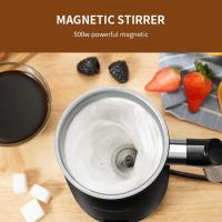 China Automatic Espresso Milk Frother Stainless Steel Hot Cold Cappuccino Milk Frother for sale