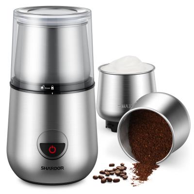 China 2 In 1 Custom Coffee Grinder And Milk Frother 2 In 1 Semi Automatic Cold Milk for sale