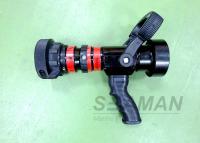 China Adjust Flow Rate Fire Hose Nozzles 4 Position Fire Pistol Grip QLD6.0-8 for sale