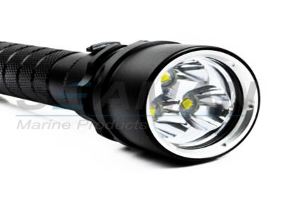 China 3pcs Cree XM-L2 U2 Led 3000 lumen Aluminum rechargebale Scuba Diving Flashlight Torch Underwater 150M for sale