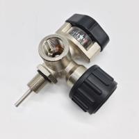China Work Air Pressure 30Mpa SCBA Cylinder Valve With Double Side Pressure Meter for sale
